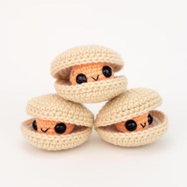CROCHET PATTERN: Shell Amigurumi Tutorial - Cute Sea Creature PDF ...