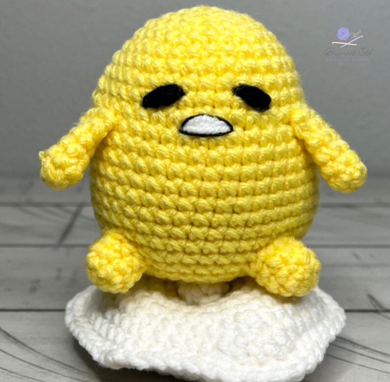 Cute Egg Friend Amigurumi Pattern PDF Anime Movie Anthropomorphic ...