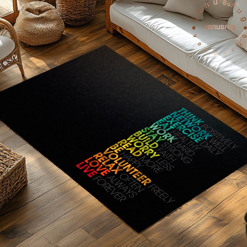 Rugs With Sayings - Etsy