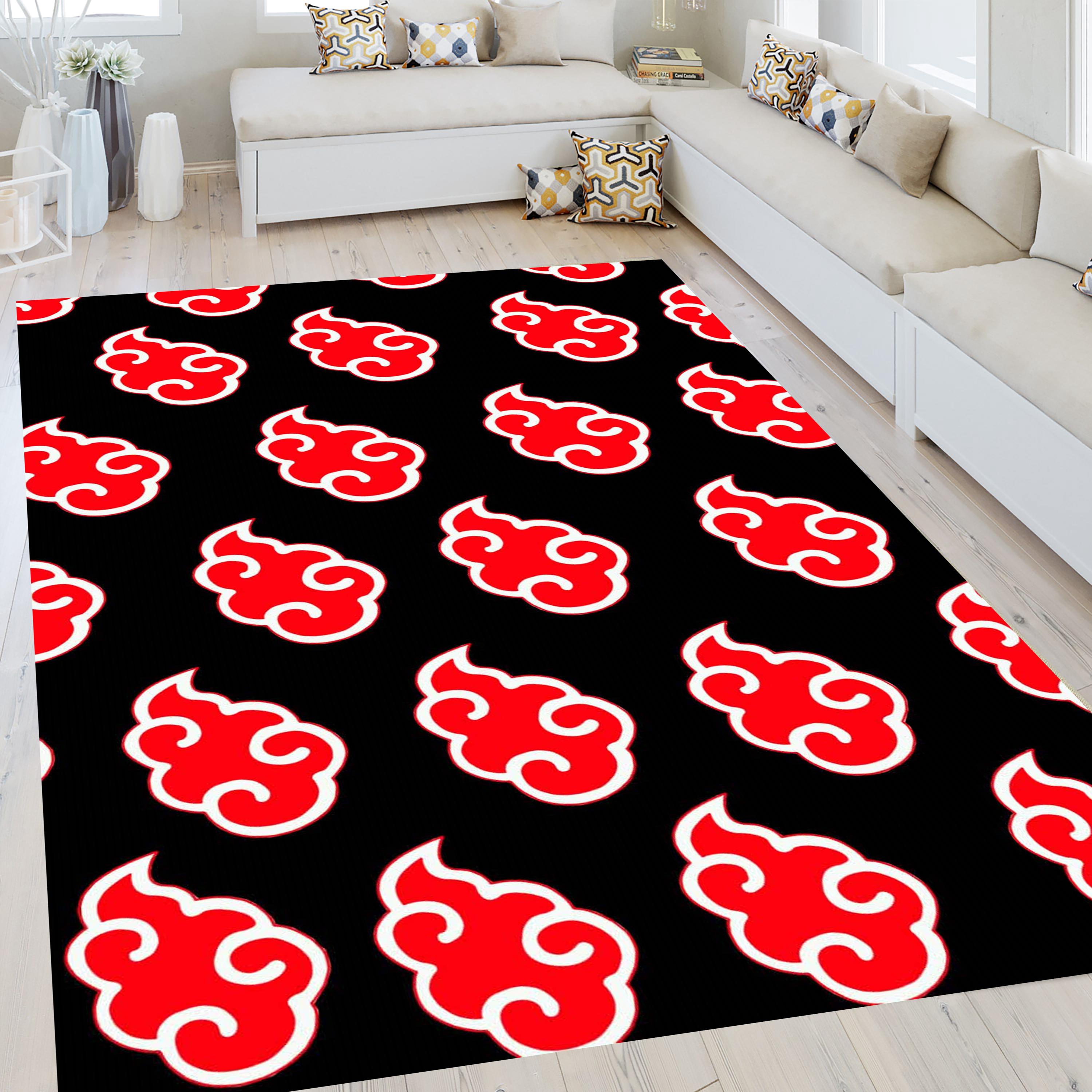 Japanese Rug,japanese Anime Rug, Red Cloud Doormat,cloud Rugs,custom ...