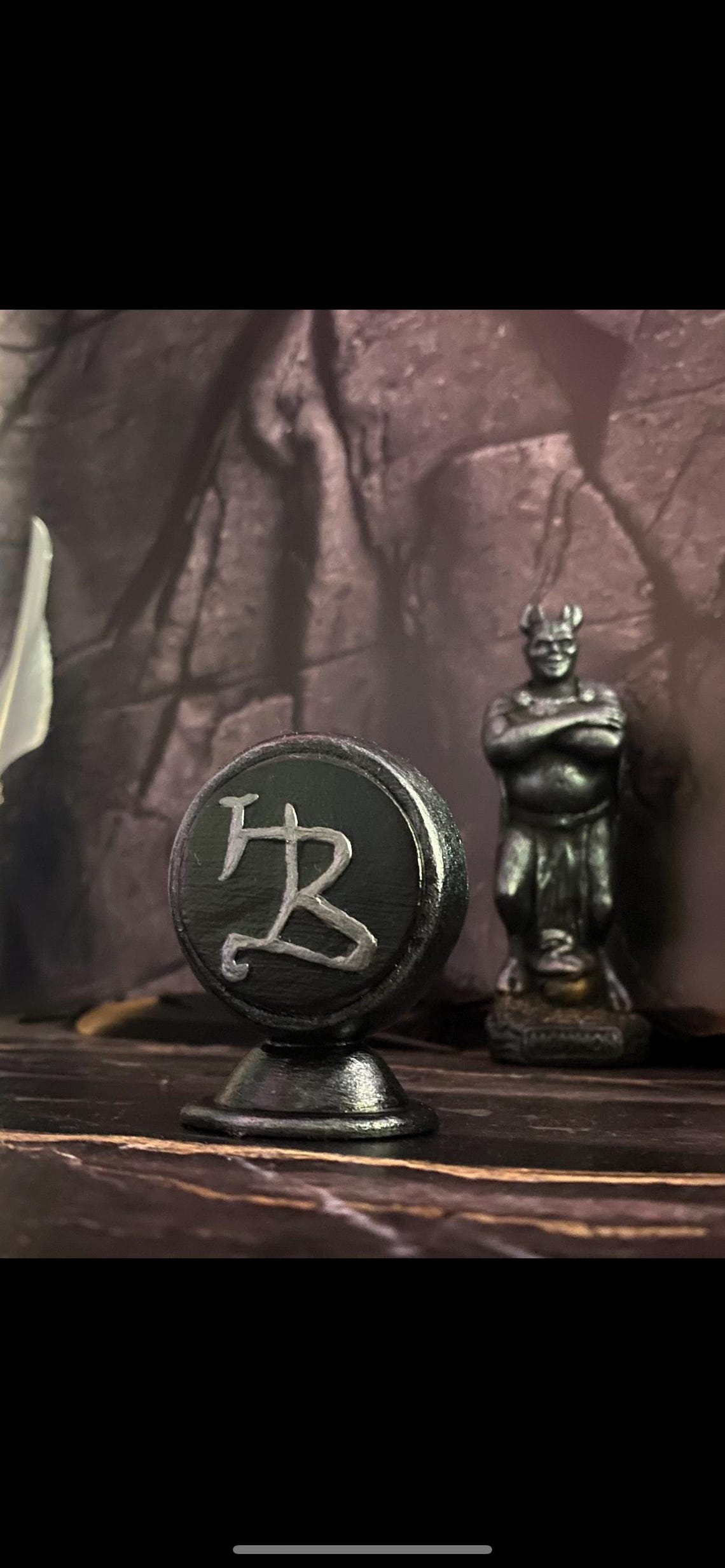 Mammon Altar Statue Money Demon Satan Black Magic Witchcraft Spell Home ...