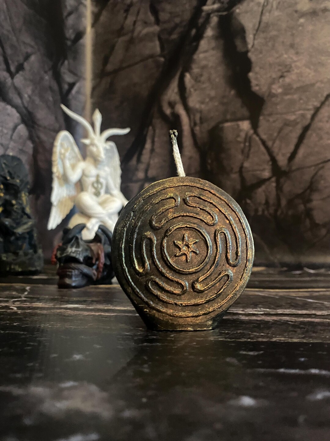 Hecate Candle Demonic Hecate Sigil Candle Rituals Candles of Goddess ...