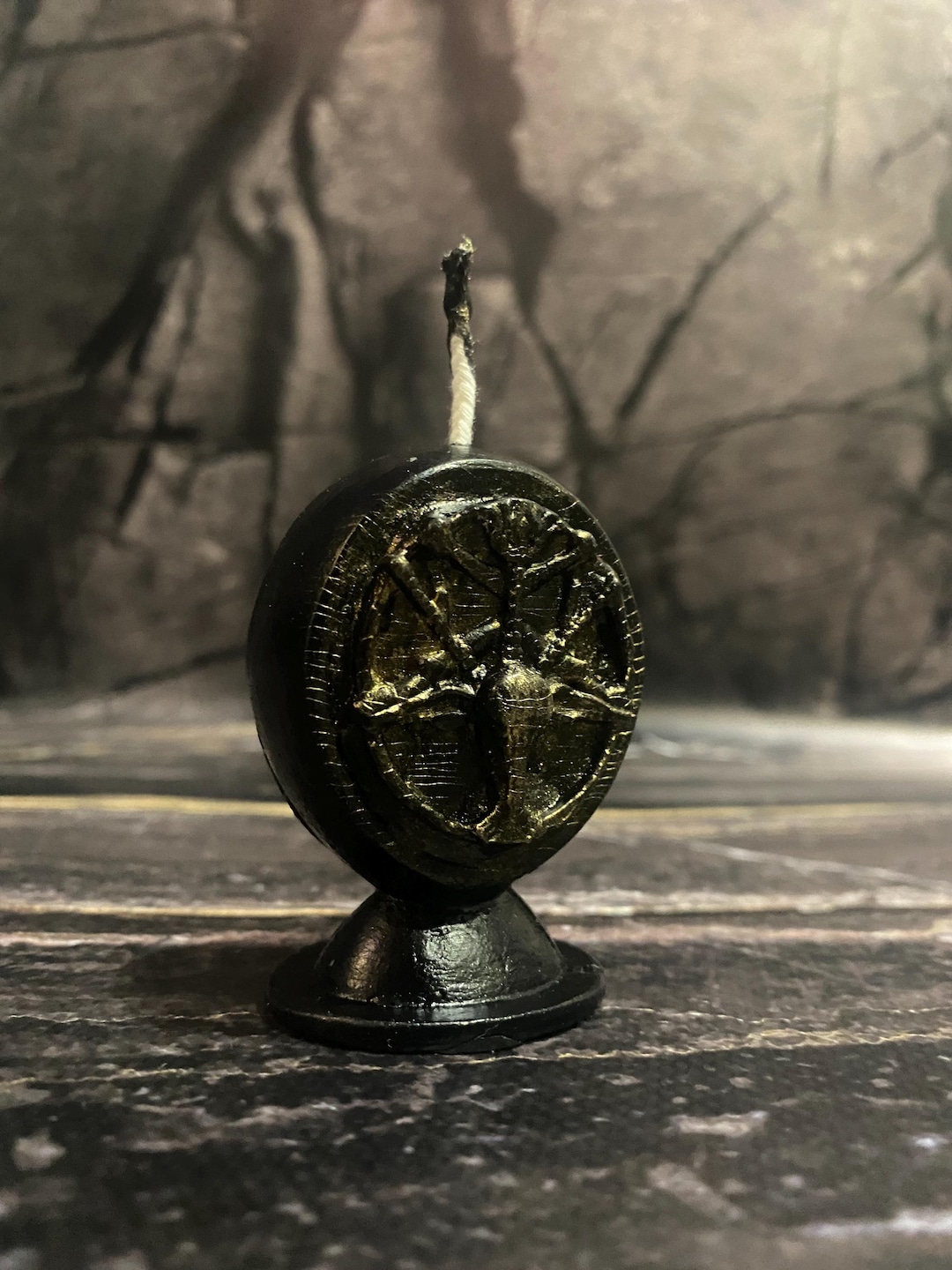 Candle Baphomet Lucifer Satanic Occult Candles Ritual Lucifer Candle ...