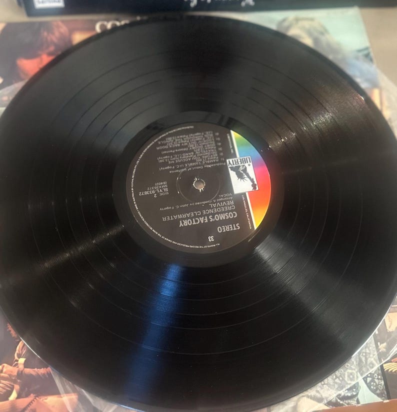 70 Cosmo's Factory Creedence Clearwater Revival Australia Vintage LP ...