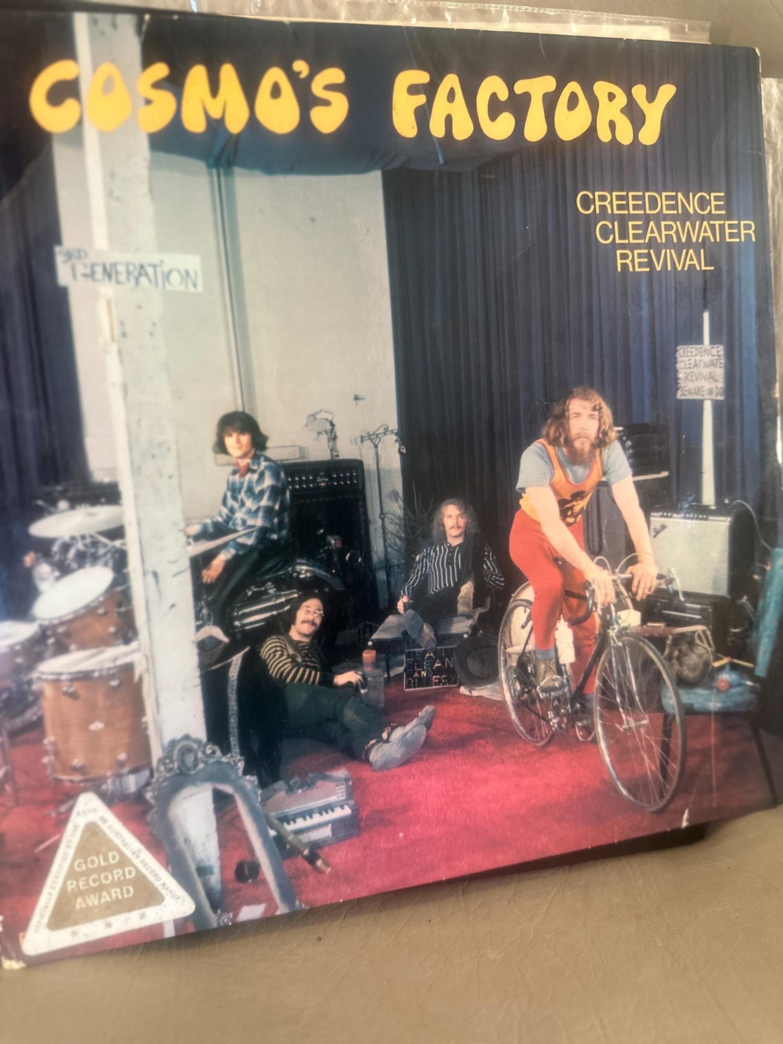 70 Cosmo's Factory Creedence Clearwater Revival Australia Vintage LP ...