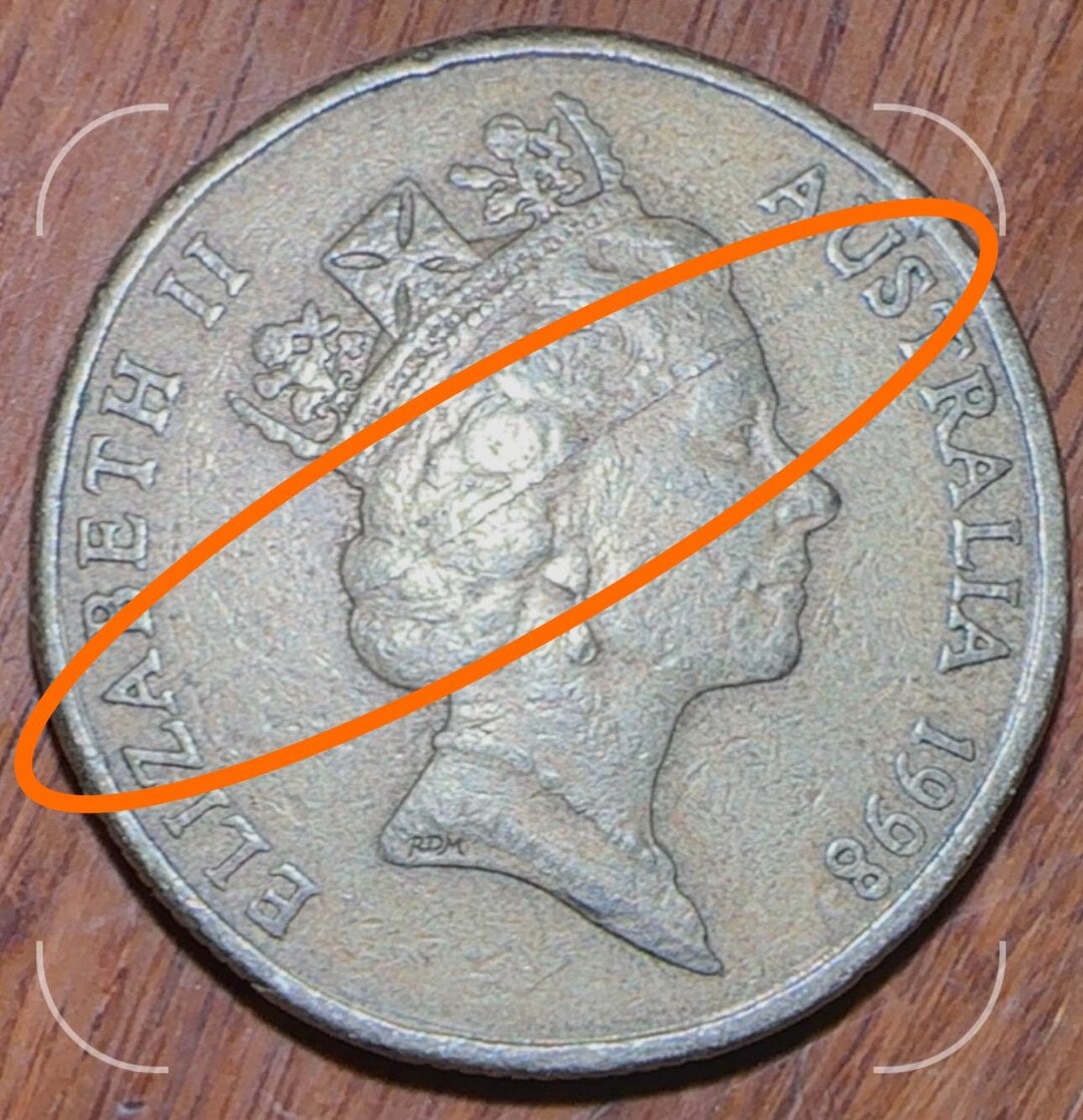 Australian 1998 1 One Dollar Coin Rare Errors Lamination Flaws RARE - Etsy