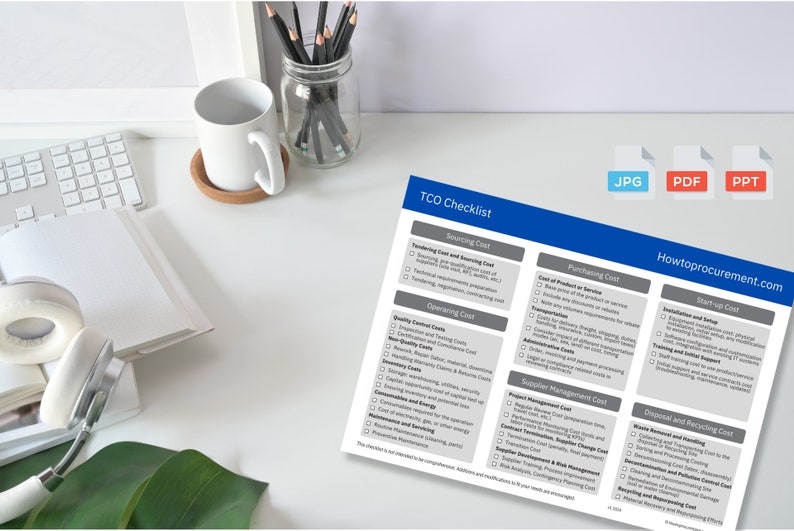 Procurement Checklists Bundle: 5 Essential Checklists for Negotiation ...