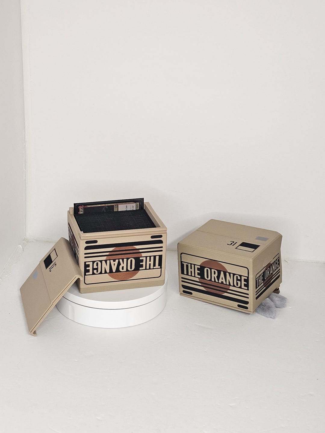 MTG Commander Deck Box - Snake Cardboard Box Style Design Fits 100 ...