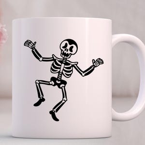 Skeleton Svg Bundle, Happy Halloween Svg, Spooky Season Svg, Dancing ...