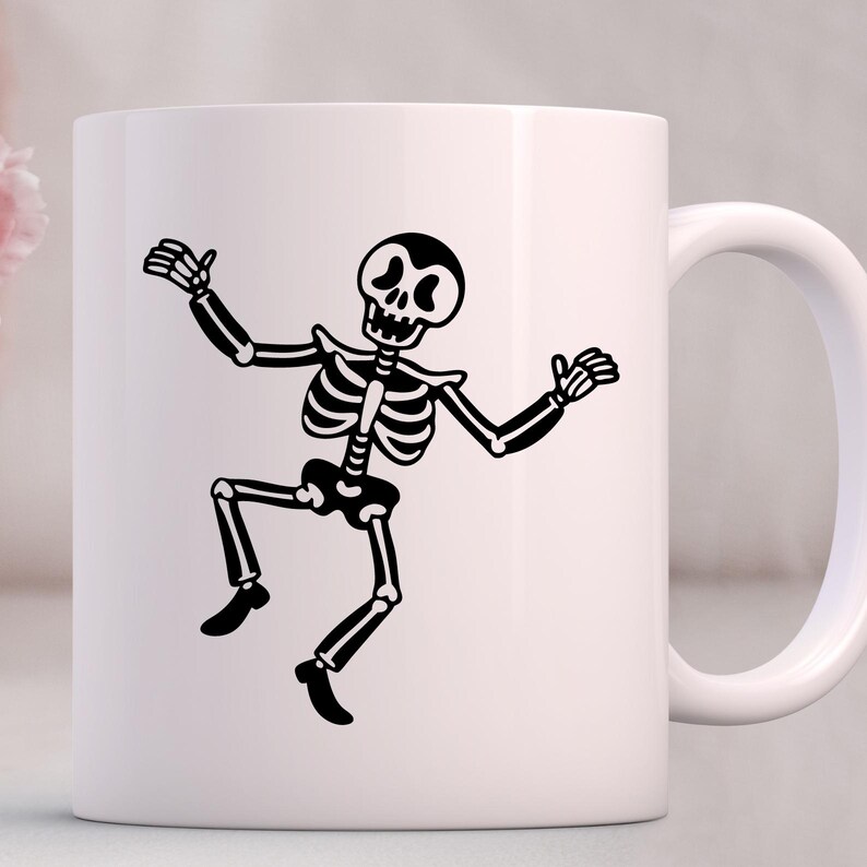 Dancing Skeleton SVG Bundle, Halloween Clipart (digital Files) - Etsy