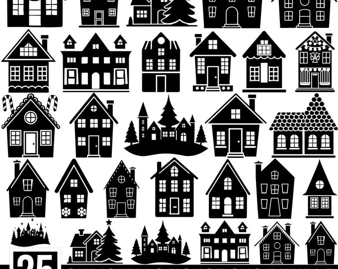 120 Cute Black House Svg, Dxf, Eps, Ai, Pdf, Jpg, Png Grayscale Burn ...