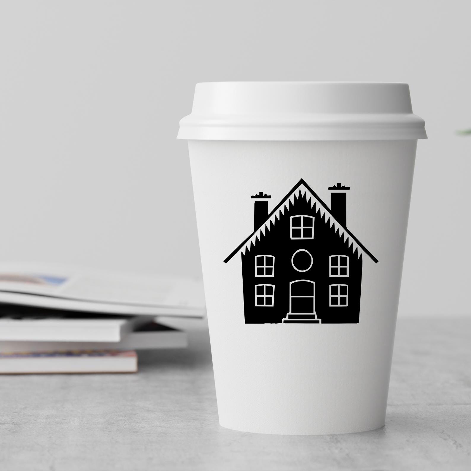 Christmas House Svg Bundle, Christmas Village Svg, Houses Plotter Files ...