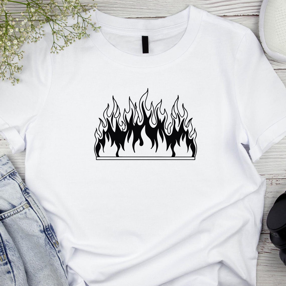 Fire Svg Bundle, Fire Flames Svg, Flames Frame Svg, Fire Svg Files ...