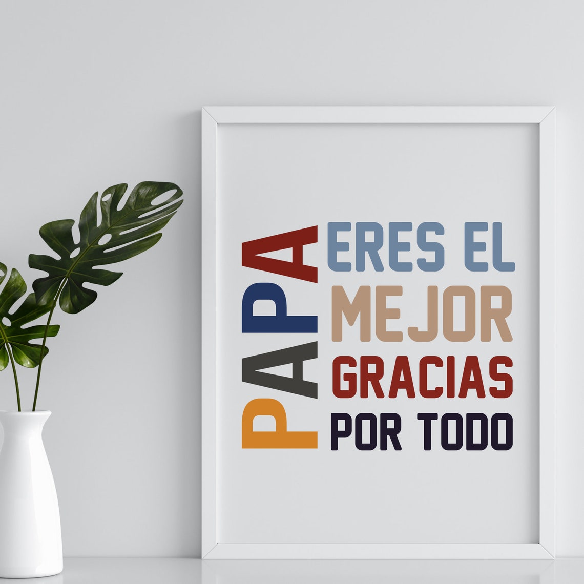 Frases Para El Dia Del Papá Svg Bundle, Gracias Papá Svg, Espanol Svg ...
