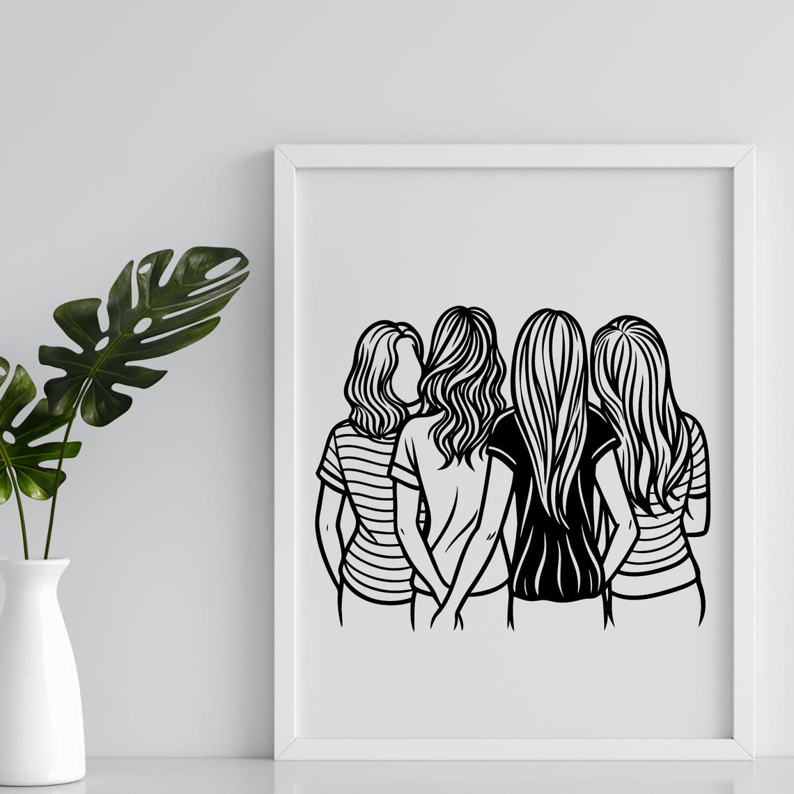 Best Friends Svg Bundle, Besties Svg, Best Friends Svg, Friendship Svg ...