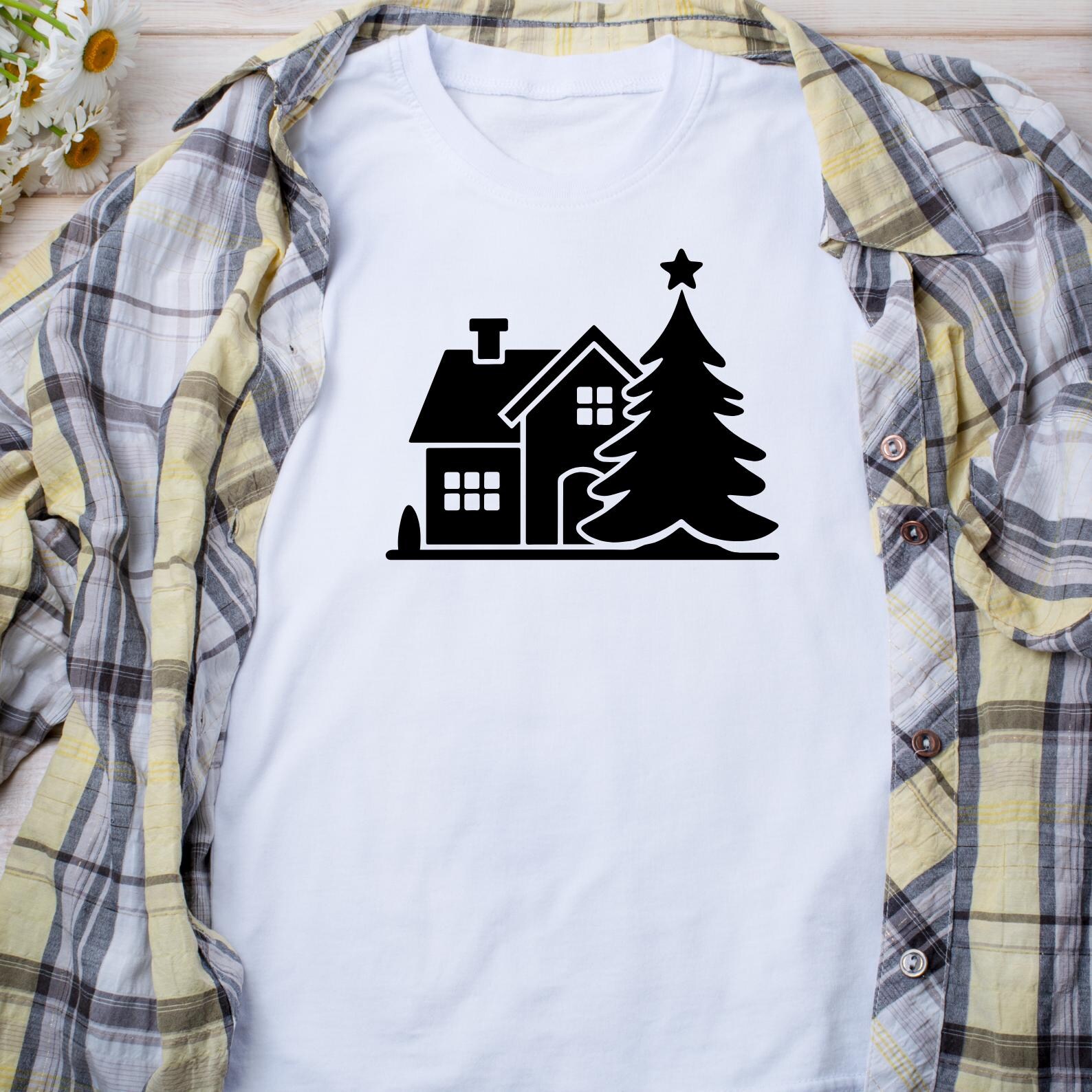 Christmas House Svg Bundle, Christmas Village Svg, Houses Plotter Files ...