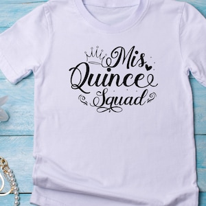 Mis Quince Bundle Svg Bundle, Mis Quince Squad Svg, Mis Quince Anos ...