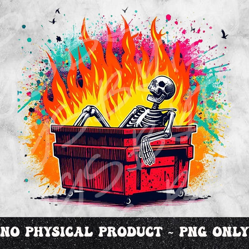 Dumpster Fire - Etsy