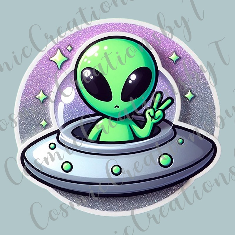 Spaceship Clipart Cartoon - Etsy