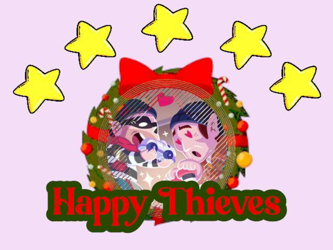 Happy Thieves Digital Sticker - Etsy