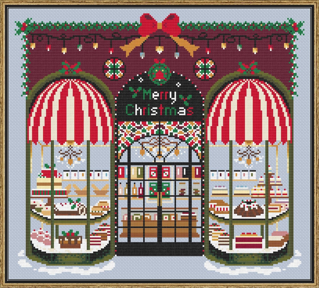 Bakery Shop Cross Stitch Pattern, PDF Instant Download - Etsy