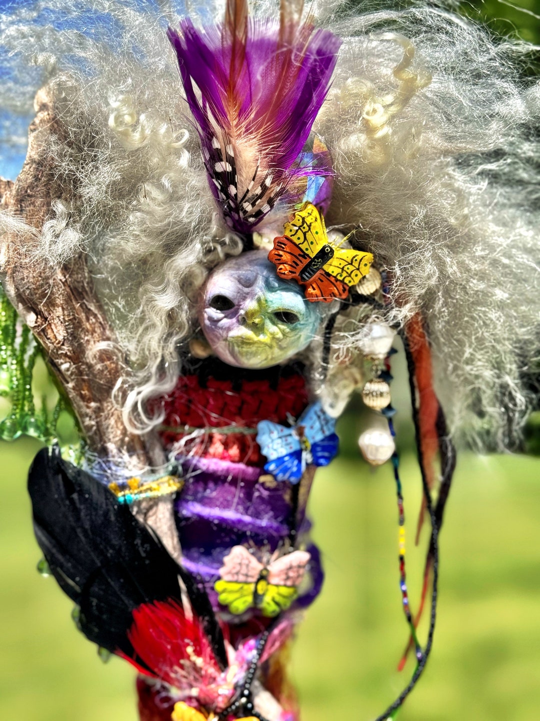 THE INITIATE Spirit Art Doll, Assemblage Art, OOAK - Etsy