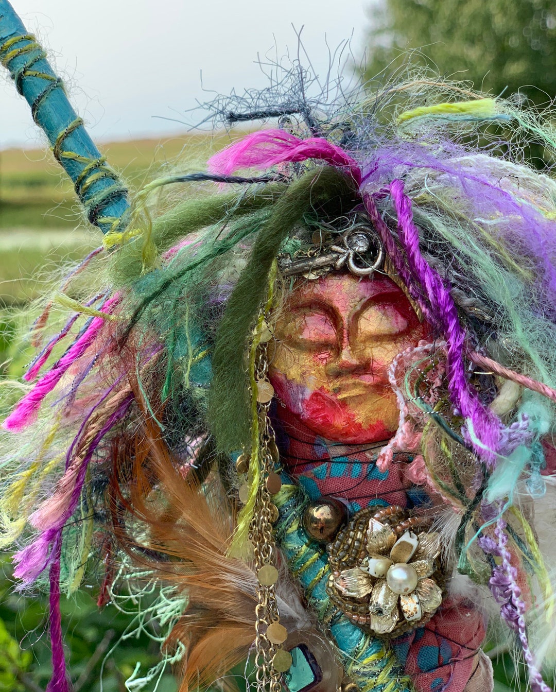 The Laume: Art Doll, Spirit Doll, Faerie, Goddess, Gypsy, Gnome, Nature ...