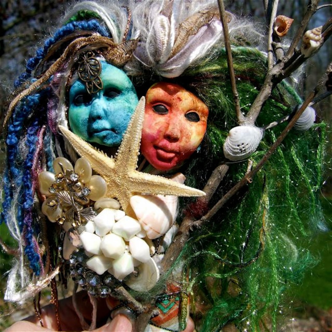 Tobaira of the Waters Spirit Art Doll, Faerie, Goddess, Gypsy, Gnome ...