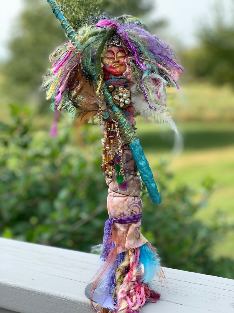 The Laume: Art Doll, Spirit Doll, Faerie, Goddess, Gypsy, Gnome, Nature ...
