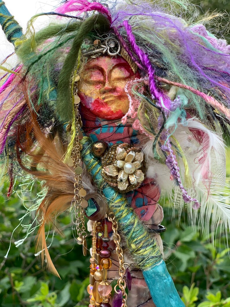 The Laume: Art Doll, Spirit Doll, Faerie, Goddess, Gypsy, Gnome, Nature ...