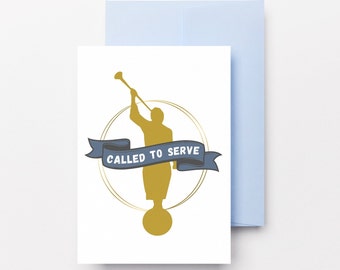 LDS Greeting Card - Missionary Card - Print It Yourself - Etsy
