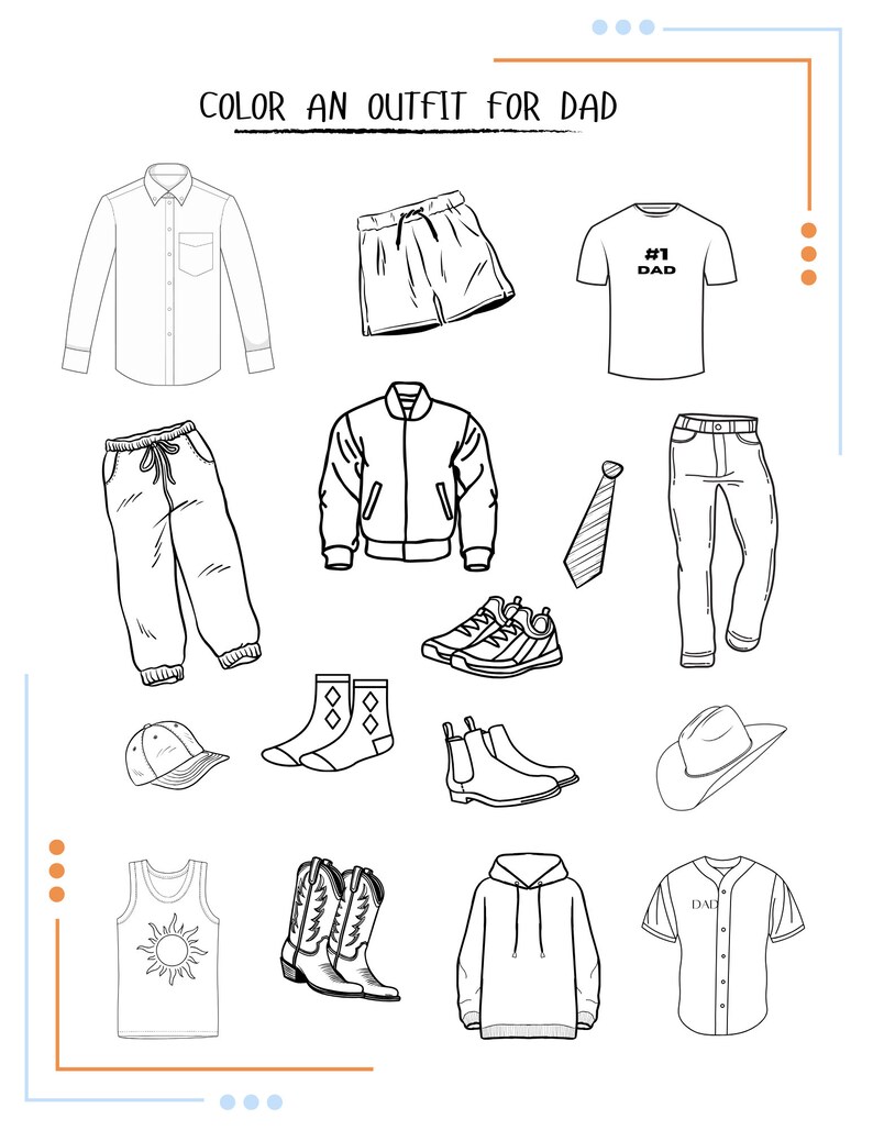 Father's Day Activity Pack Father's Day Craft Digital Download - Etsy