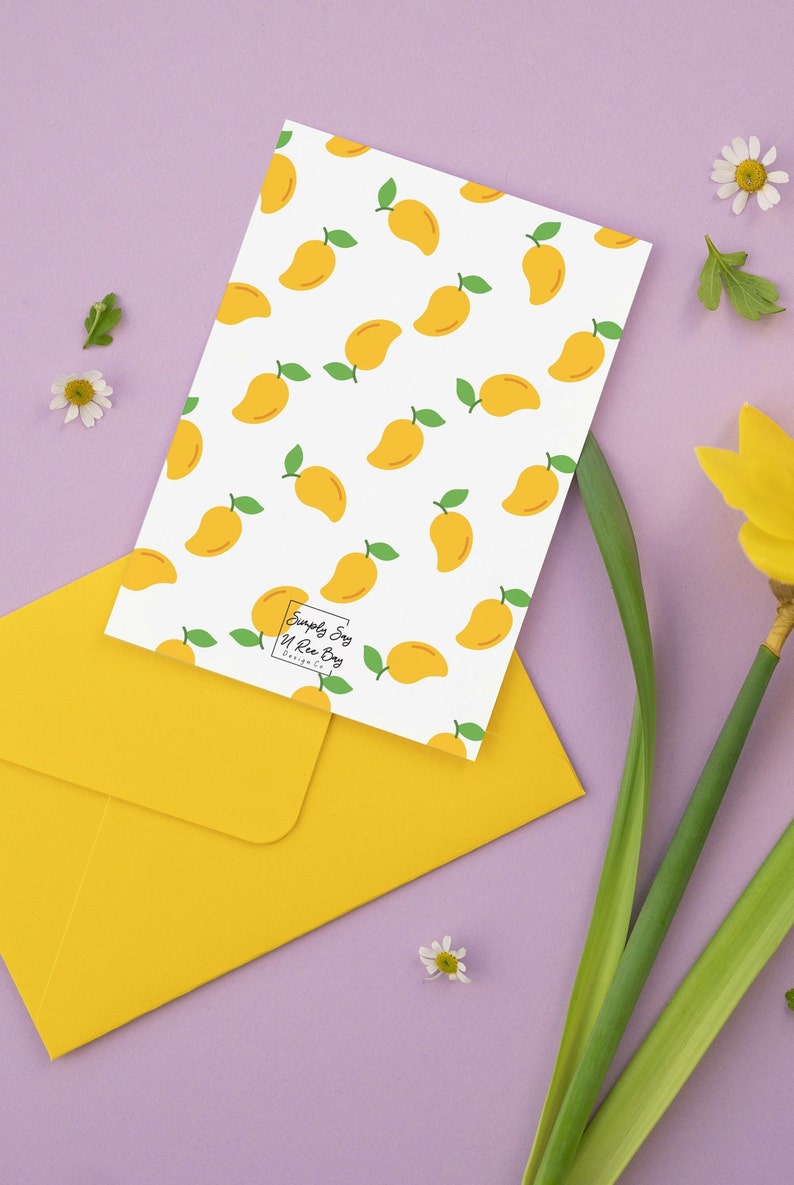 You Are Mango-nificent Mango Card for Friend Thank You PDF Print - Etsy