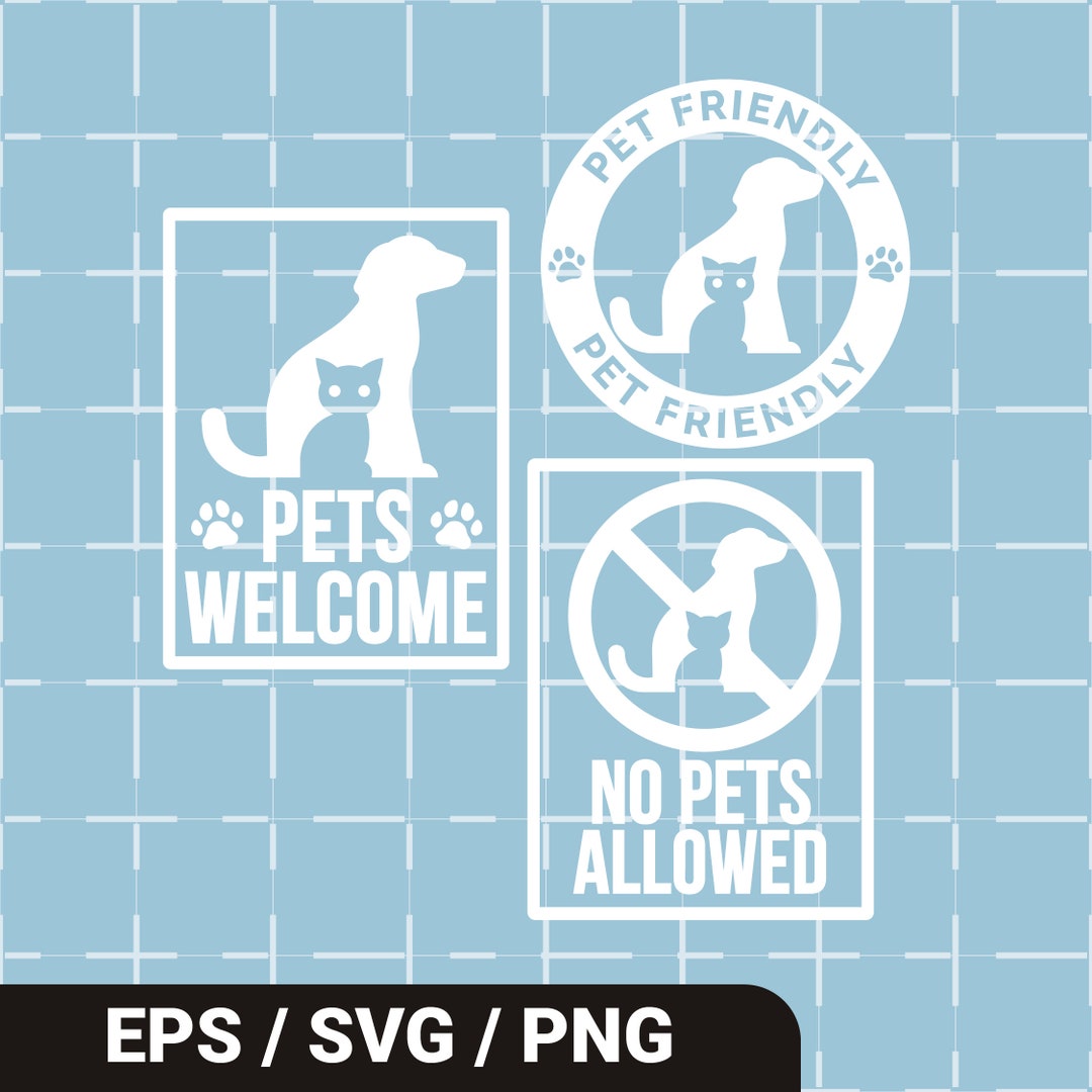 Pet Signage Templates - Etsy