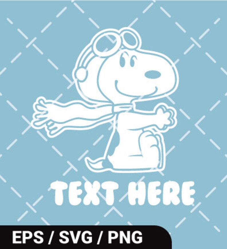 Ilustración clip art de Snoopy, personaje de Peanuts con temática de ...