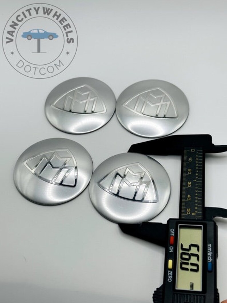 4PCS 56mm Mercedes-maybach Stickers Emblems: Unleash the Exquisite ...