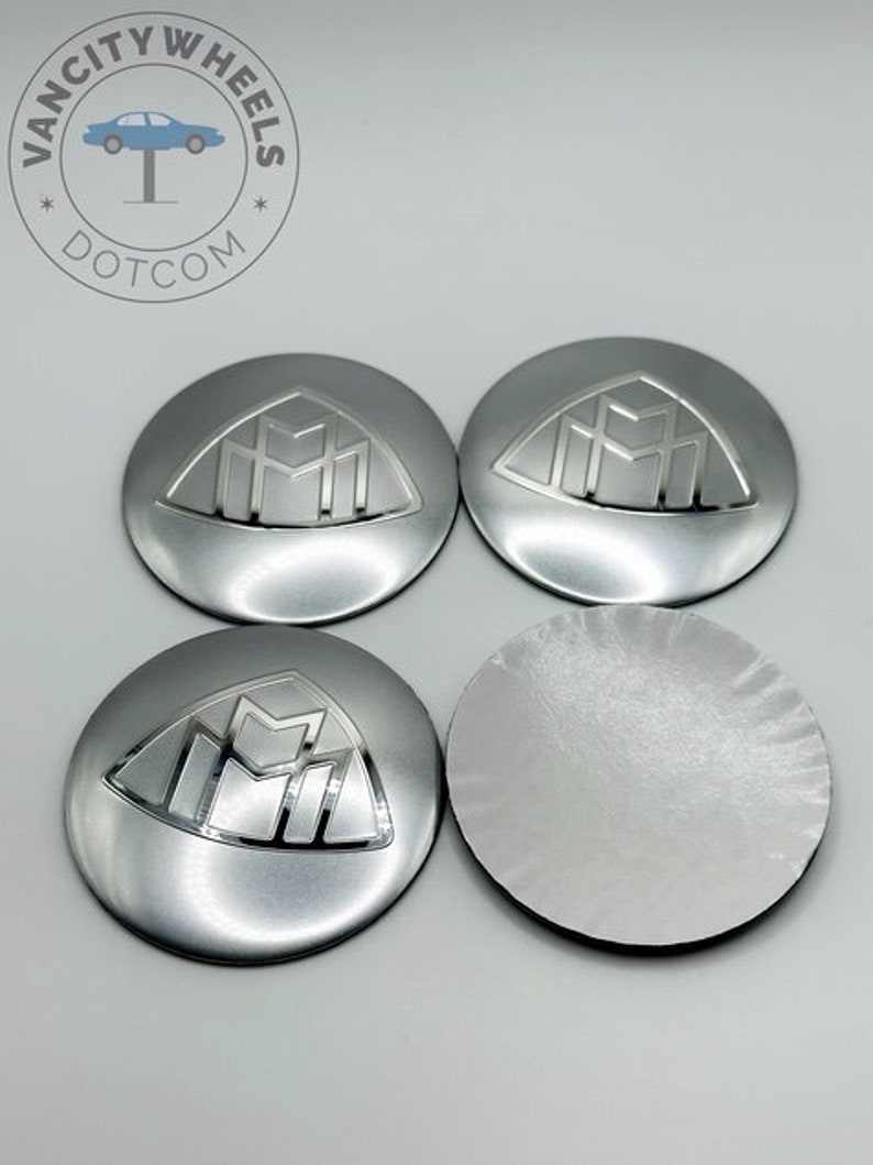 4PCS 56mm Mercedes-maybach Stickers Emblems: Unleash the Exquisite ...