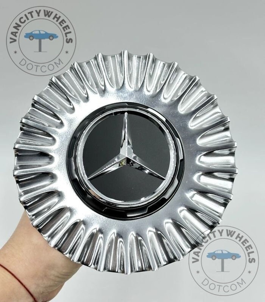 Chrome Mercedes Benz Maybach Center Cap Wheel Hub Cover, Fits Mercedes ...