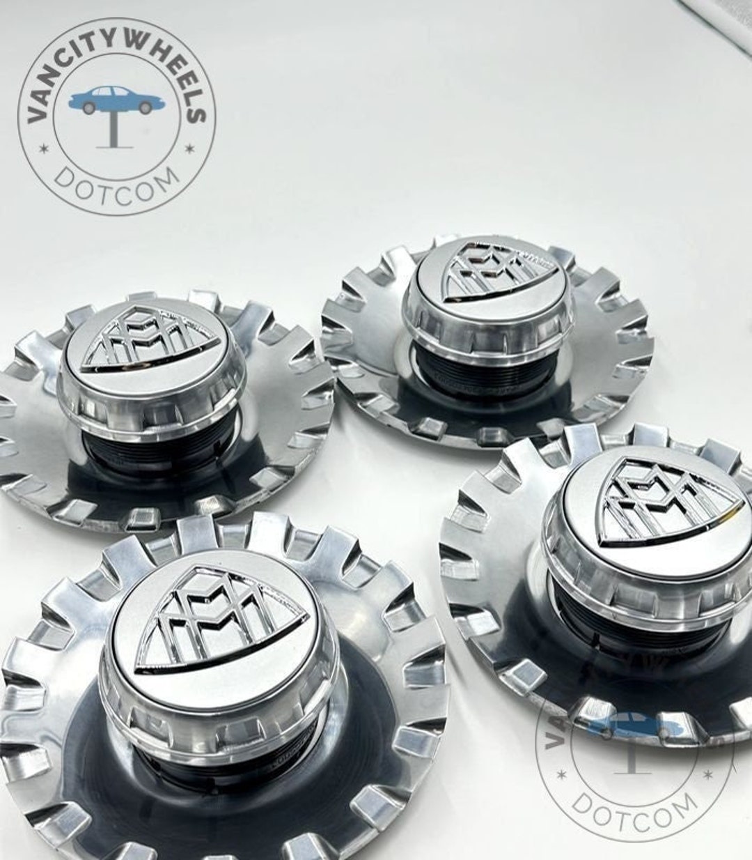 Chrome Mercedes Benz Maybach Center Cap Wheel Hub Cover 154mm, Mercedes ...
