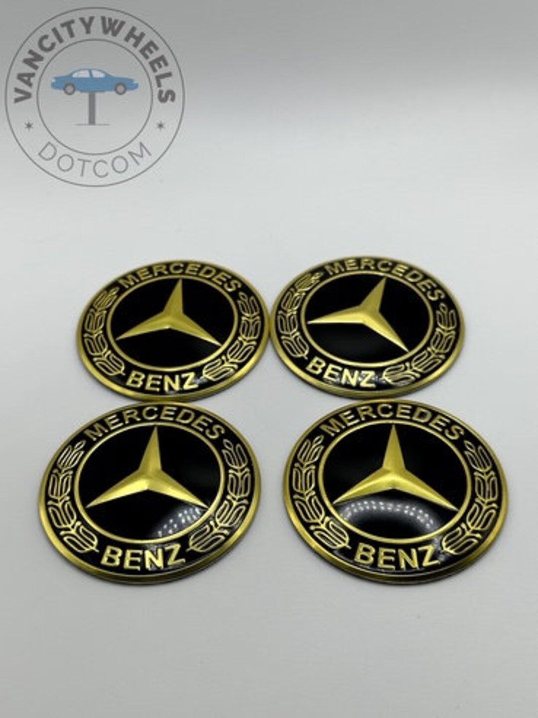 4PCS 56mm Mercedes Benz Stickers Emblems: Unleash the Exquisite ...
