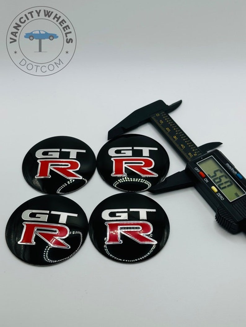 4PCS 56mm NISSAN GTR Stickers Emblems: Unleash the Exquisite Potential ...