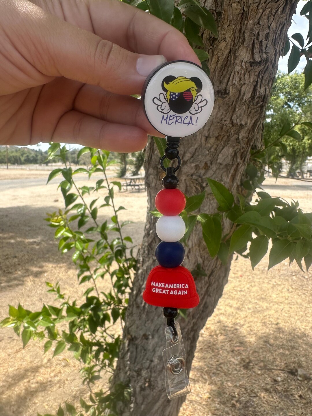 Trump Badge Holder - Etsy