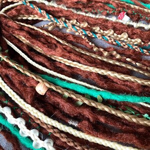 Red Copper Double Ended Dreadlocks Set - Forest Elf - Etsy