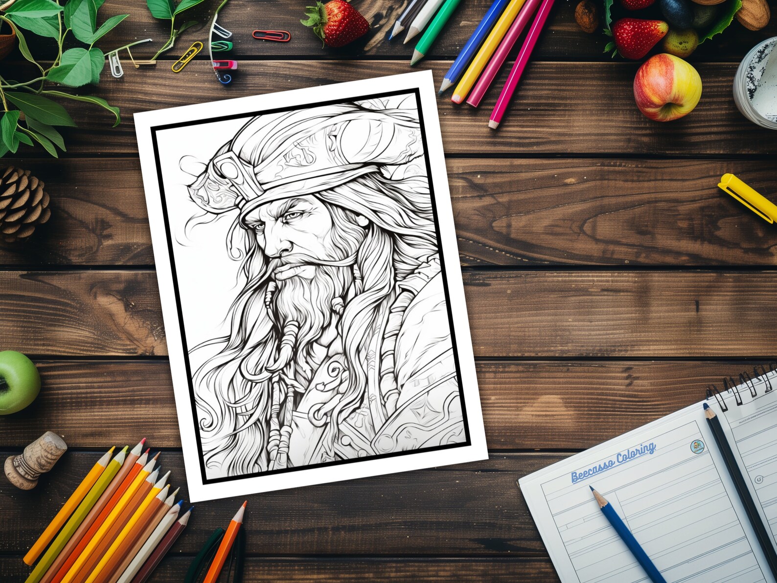 Pirates Coloring Pages for Adults & Kids - 50 Printable Designs Ships ...