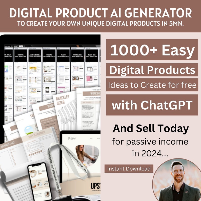 Digital Product Ideas 1000 Plus, How to Sell on Etsy, Chatgpt Prompts, Digital Products Selling ...