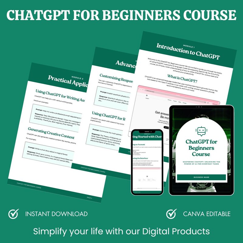 Chatgpt Prompts - Etsy
