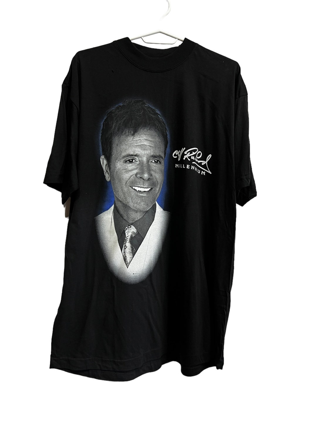 2000s Vintage Cliff Richard Millennium Tour T-shirt Size L - Etsy
