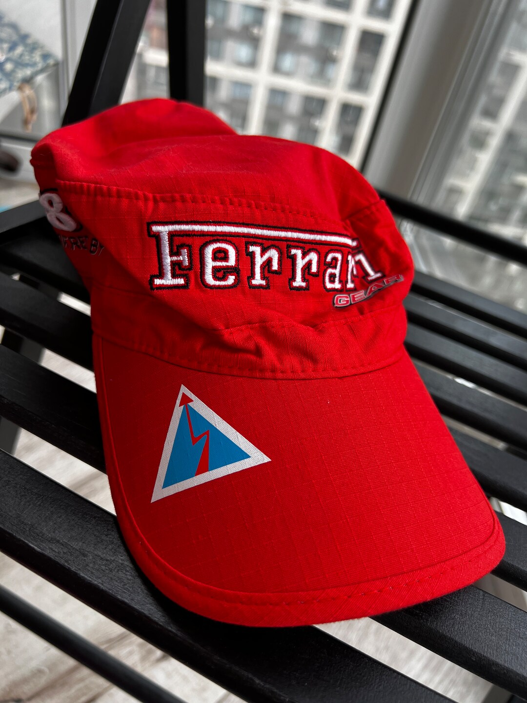 Vintage Ferrari F1 Team Racing Cap - Classic Formula 1 Hat, Red With ...