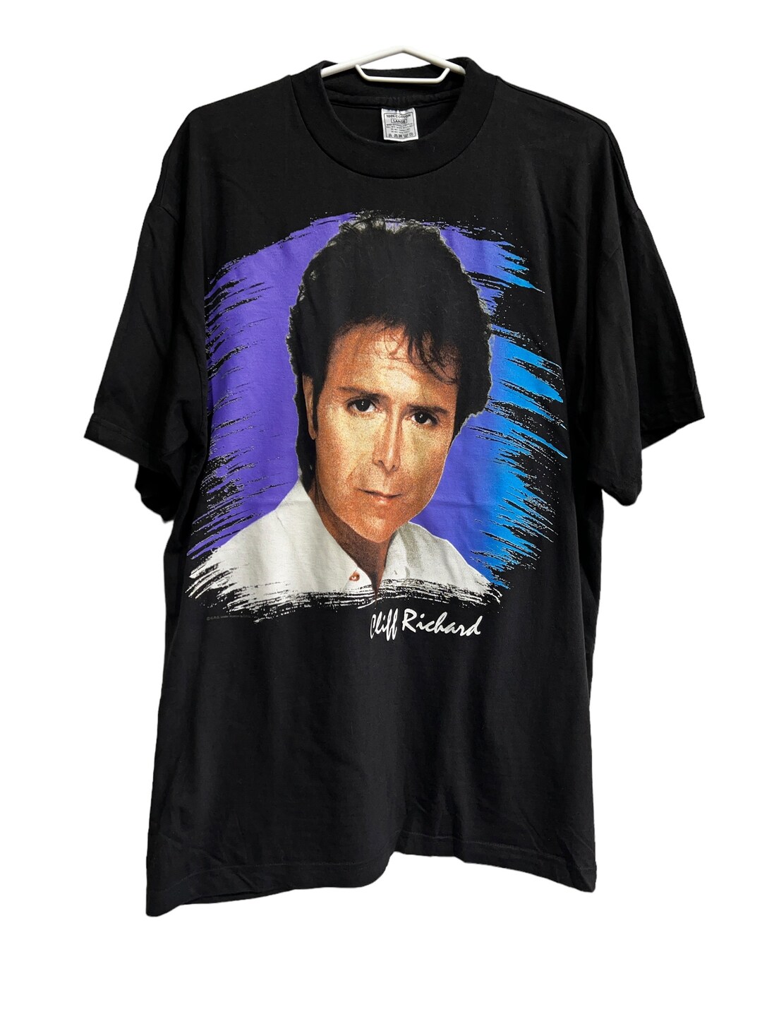 1994 Vintage Cliff Richard Tour T Shirt Size L 90s - Etsy
