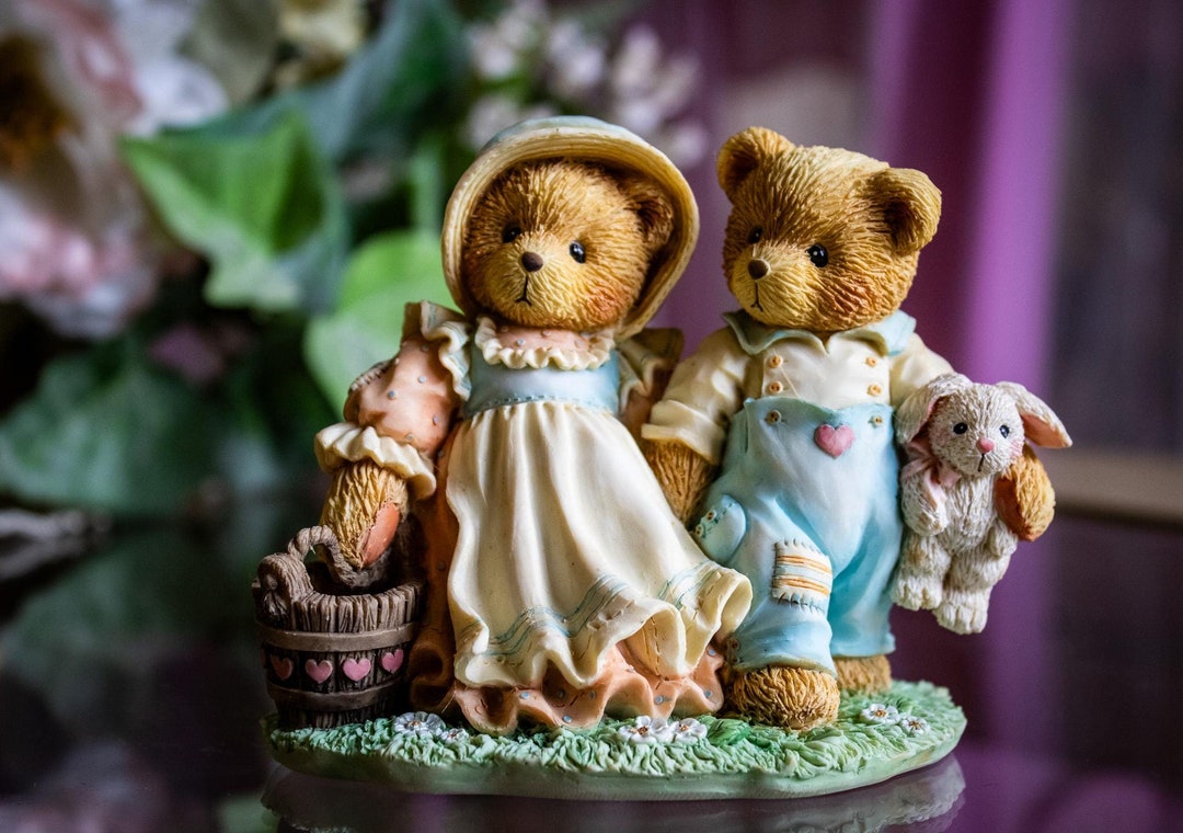 Vintage - Cherished Teddies Bear Figurine - Jack and Jill - Our ...